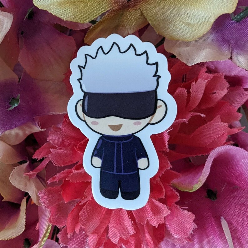JJK Chibi Sticker Gojo - Etsy