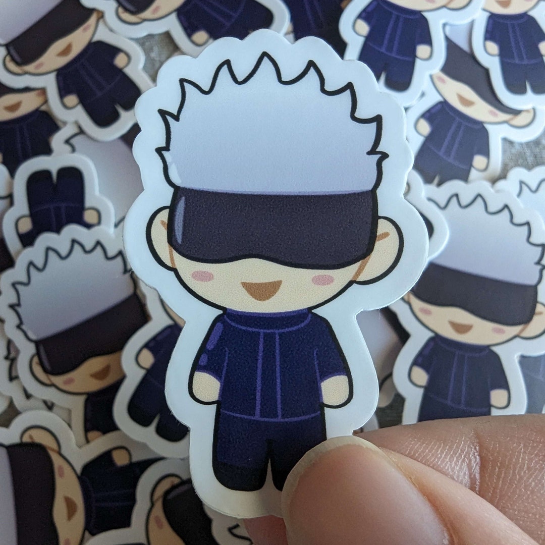 JJK Chibi Sticker - Gojo - Etsy