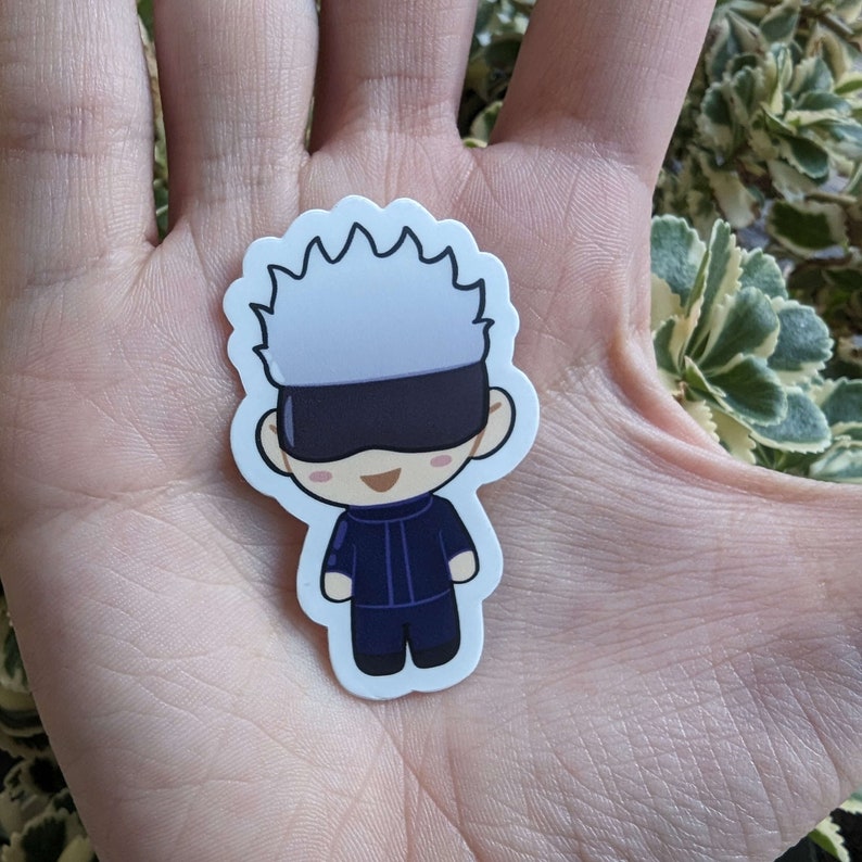 JJK Chibi Sticker Gojo - Etsy