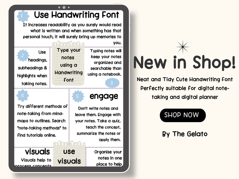 Bold Fluffy Font Goodnotes Font Digital Planner Font Neat Handwriting ...