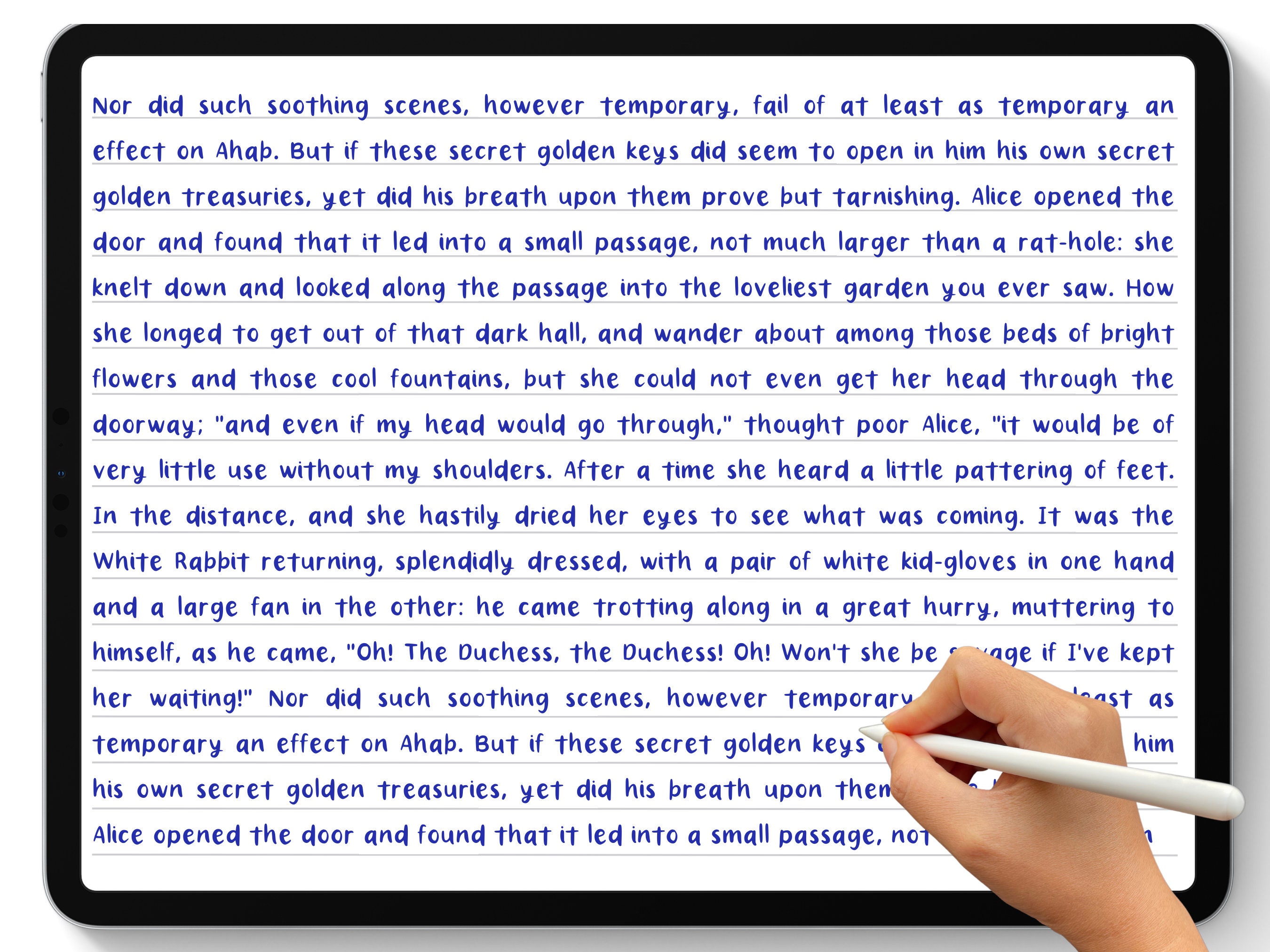 Natural Handwriting Font Gel Pen Font iPad Notability Font Cute ...