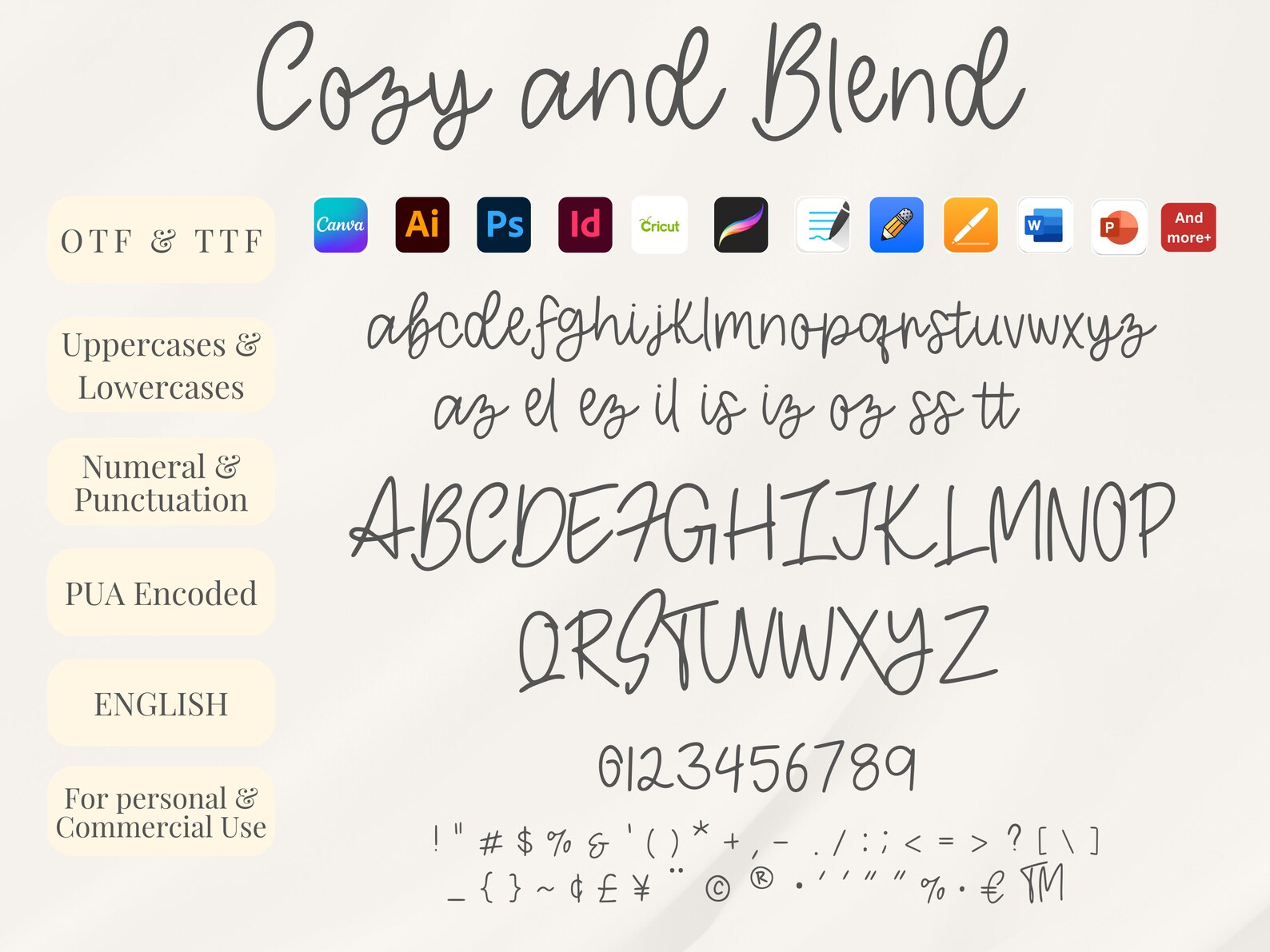 Minimal Handwritten Script Font Cafe Sign Font Fashion Script Font ...