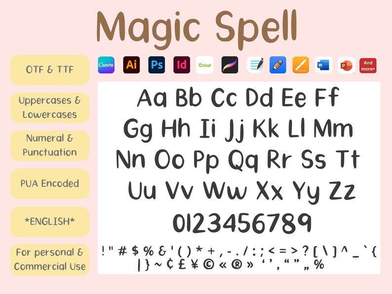 Handwriting Script Font Goodnotes Handwritten Font Ink Pen Font Ball ...