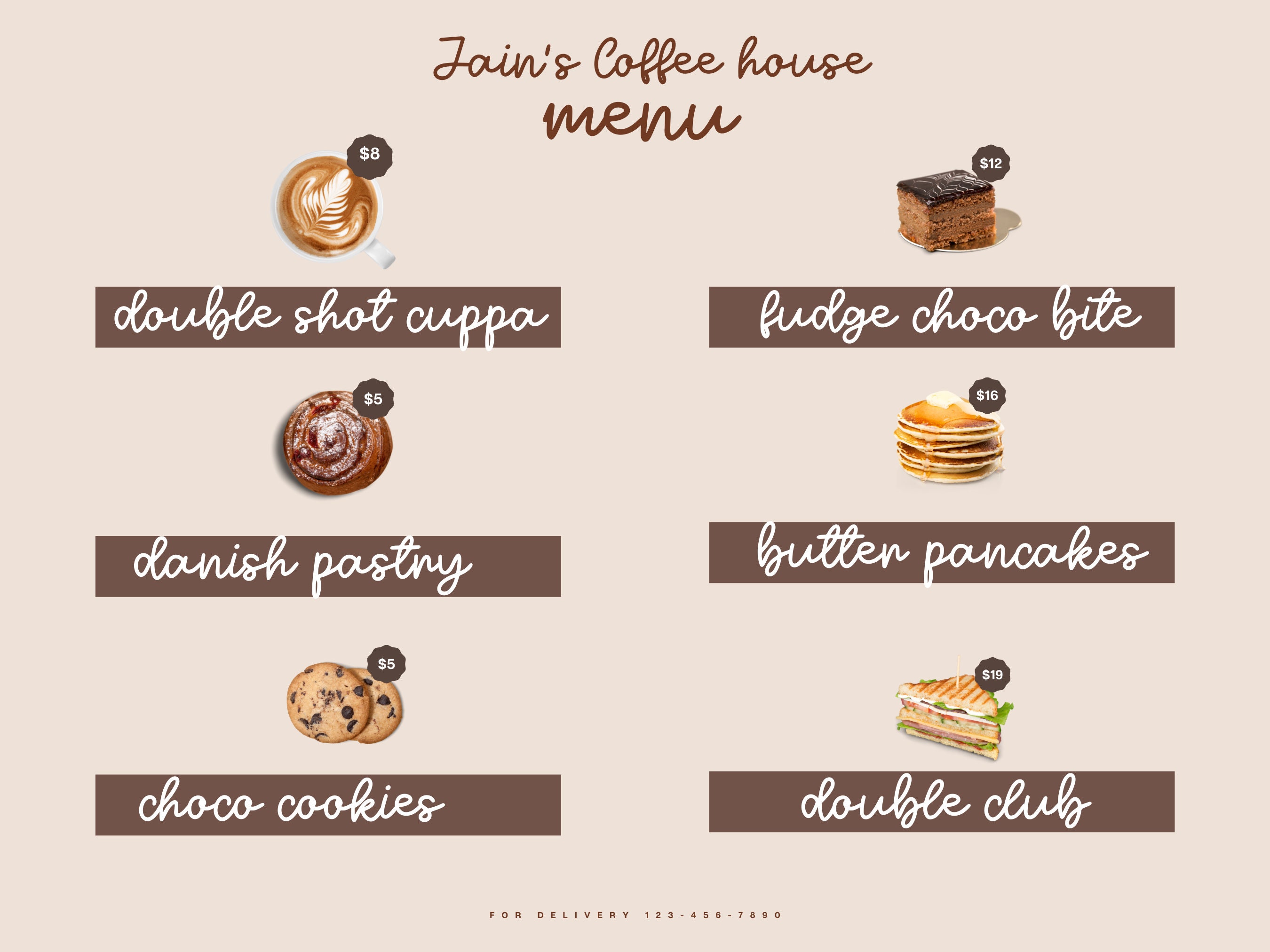 Monoline Handwriting Font Coffee Shop Font Cafe Sign Cafe Menu Font ...
