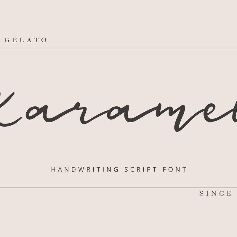 Cursive Font - Etsy