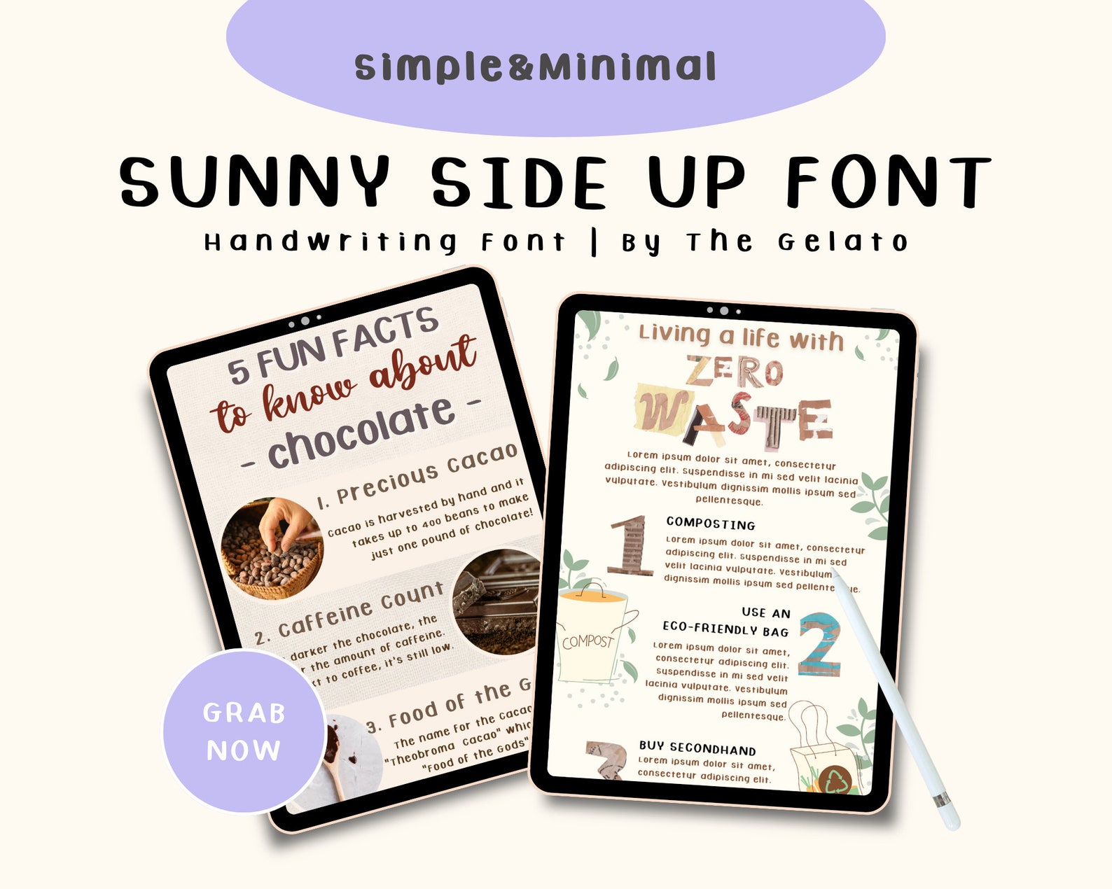 Clean Handwriting Font Goodnotes Handwritten Font Digital Planner Font ...