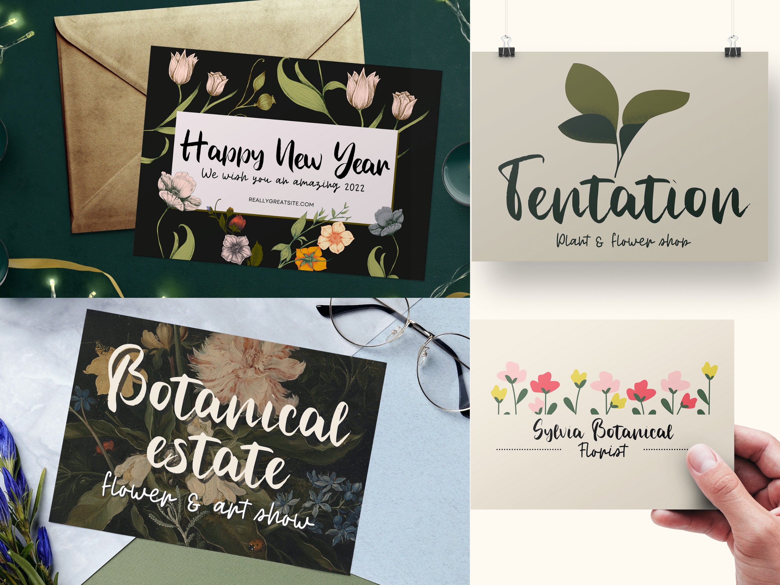 Brush Lettering Font Duo Thick Script Font Duo Cursive Calligraphy Font ...