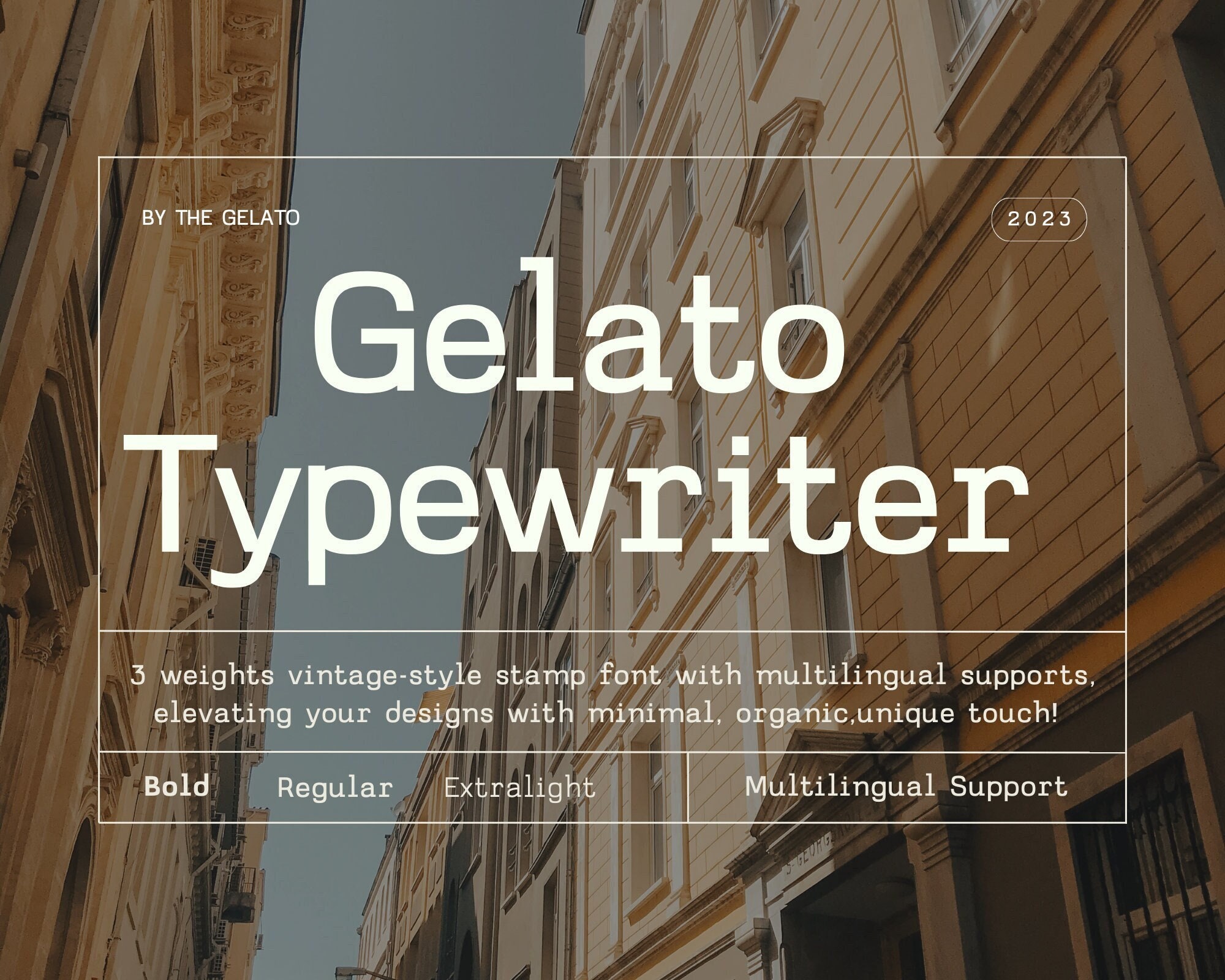 Typewriter Minimal Font Vintage Stamp Font Editorial Monospace - Etsy