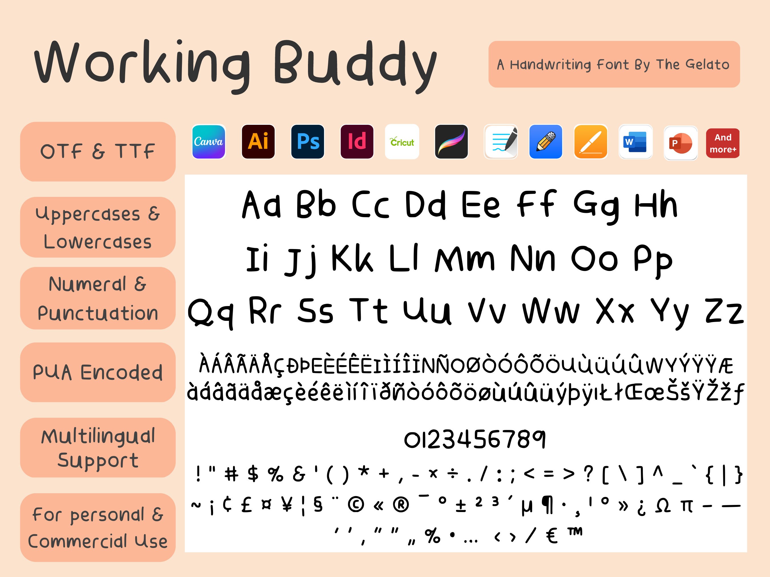 Aesthetic Student Note Font for Digital Planner and Note Taking ...