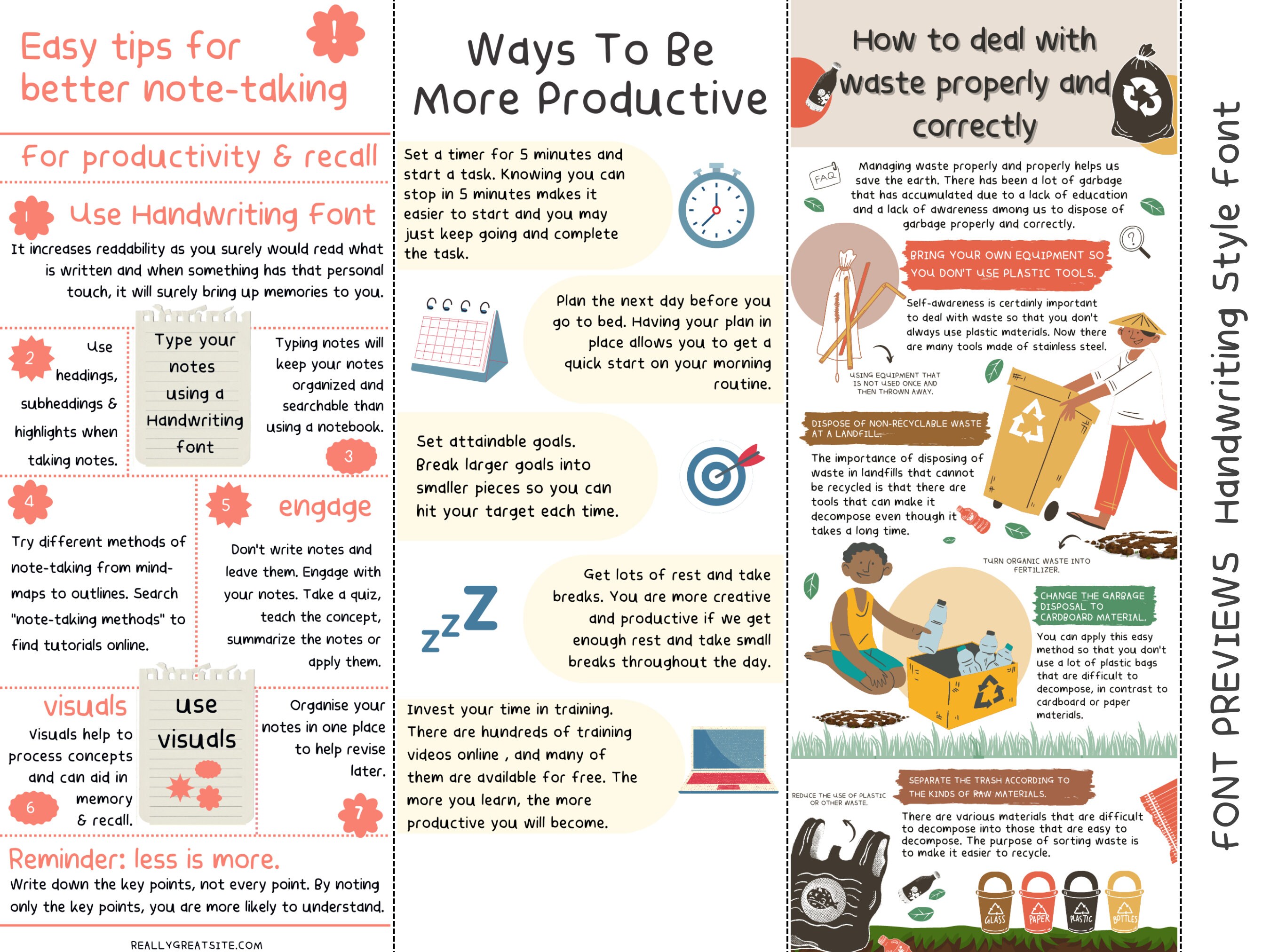 Aesthetic Student Note Font for Digital Planner and Note Taking ...