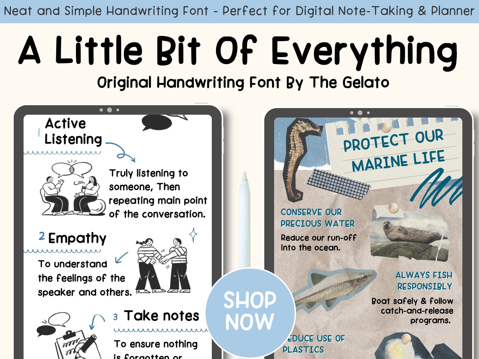 Bold Fluffy Font Goodnotes Font Digital Planner Font Neat Handwriting ...