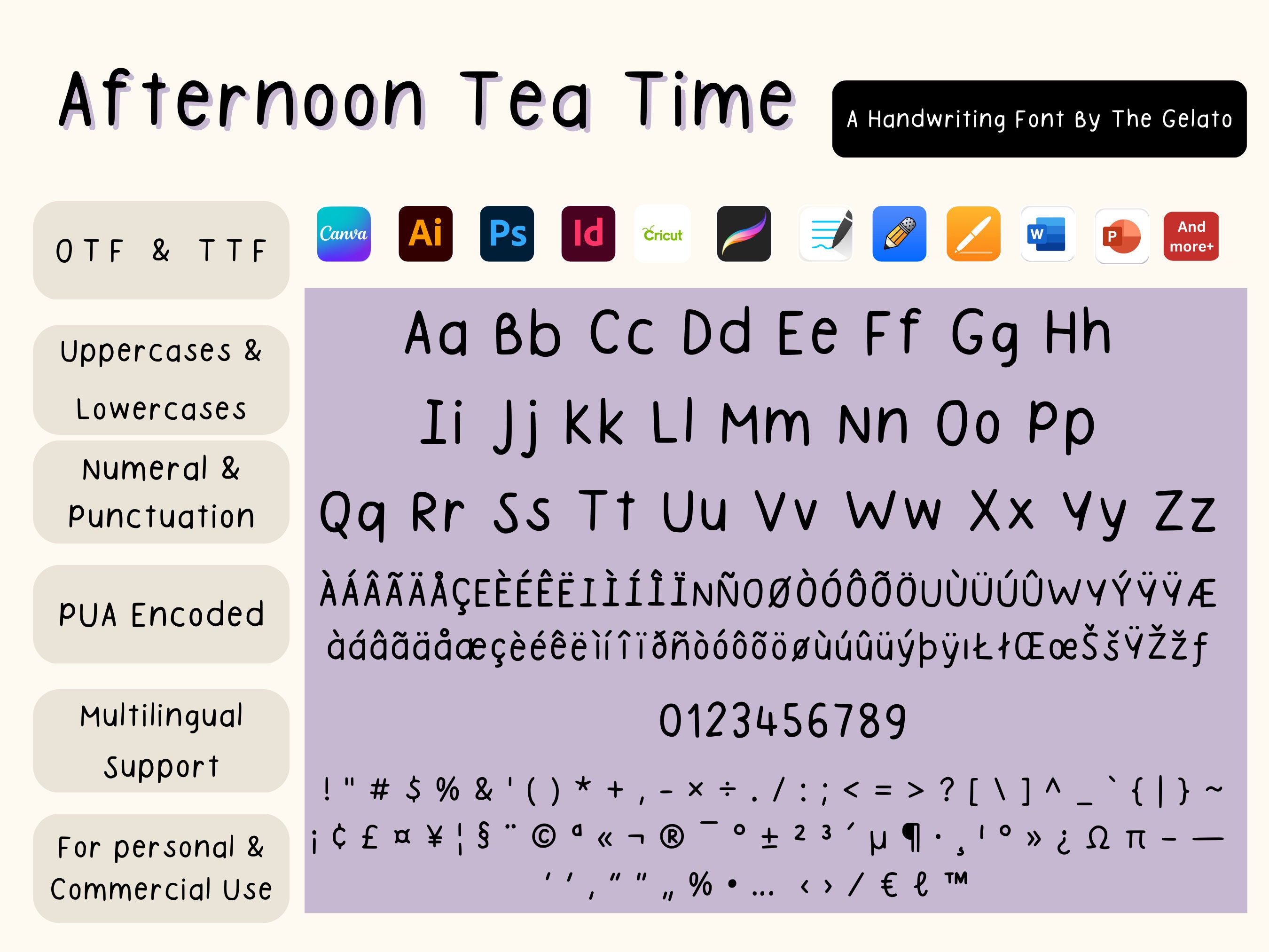 Handwritten Script Font Bundle Sweet Cursive Font Scrapbook Font Canva ...
