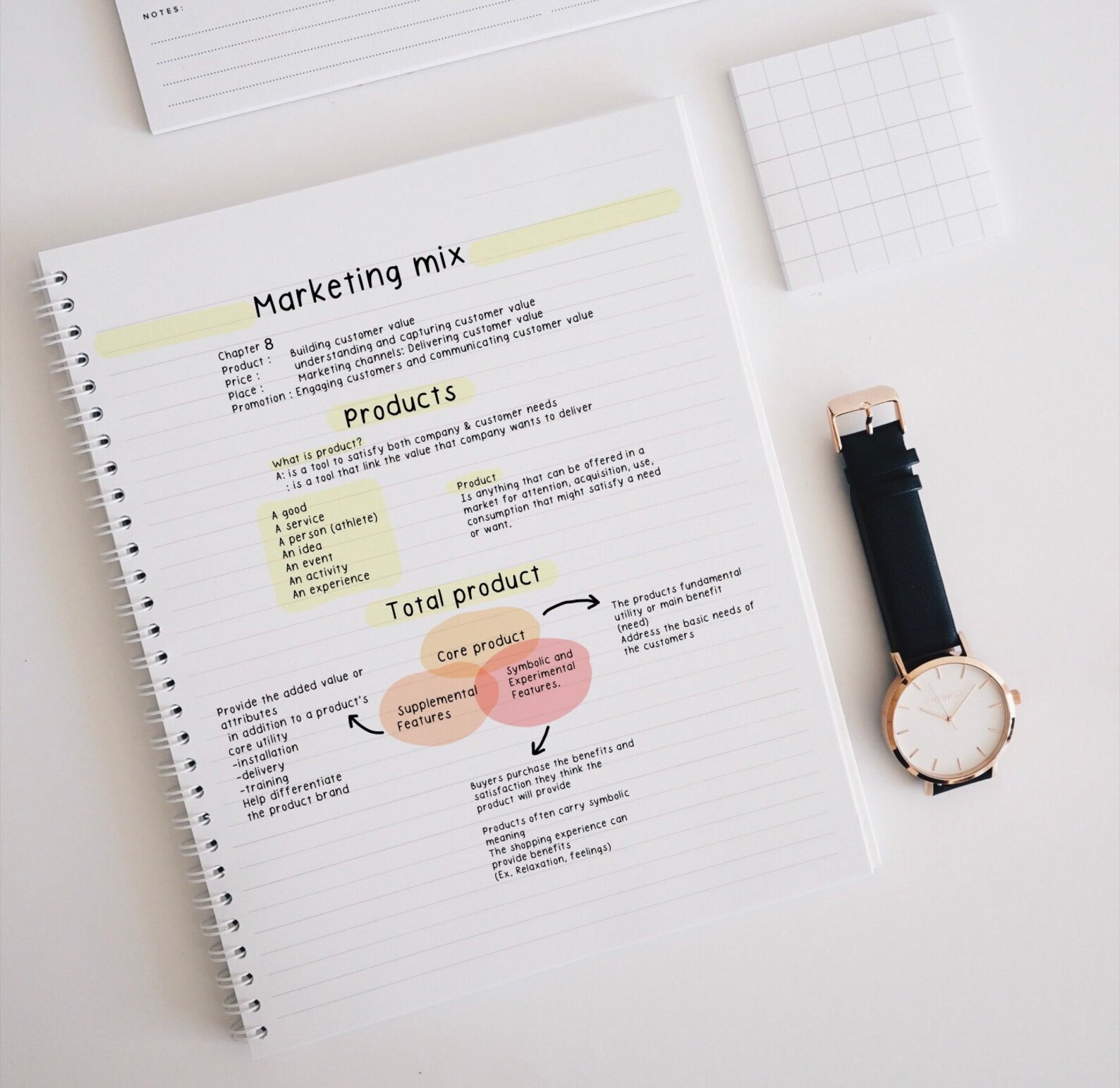 Digital Font Study Note Simple Note Instant Download Font | Etsy