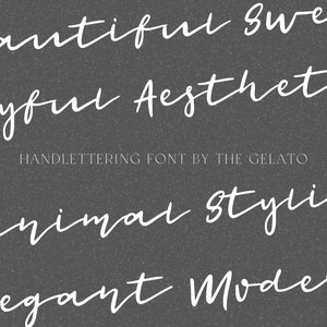 Handwriting Script Font Script Calligraphy Font Handwritten Cursive ...