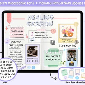 Cute Handwritten Font for Digital Note Taking and Planner Handwriting ...