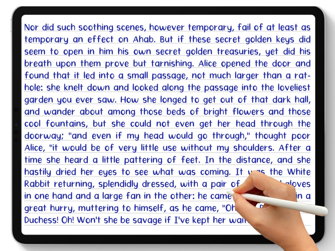 Handwriting Script Font Goodnotes Handwritten Font Ink Pen Font Ball ...