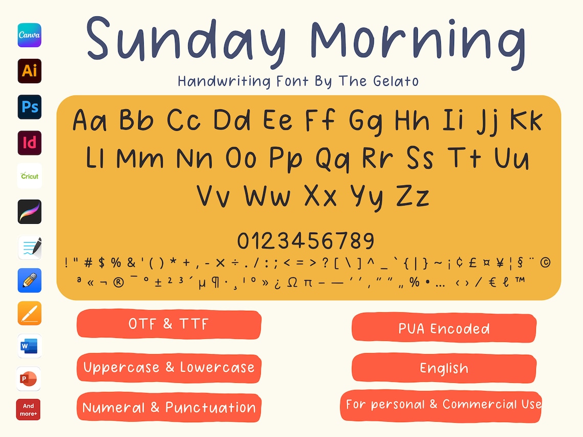 Cute Handwriting Font Baby Nursery Font Handwriting Embroidery Font ...