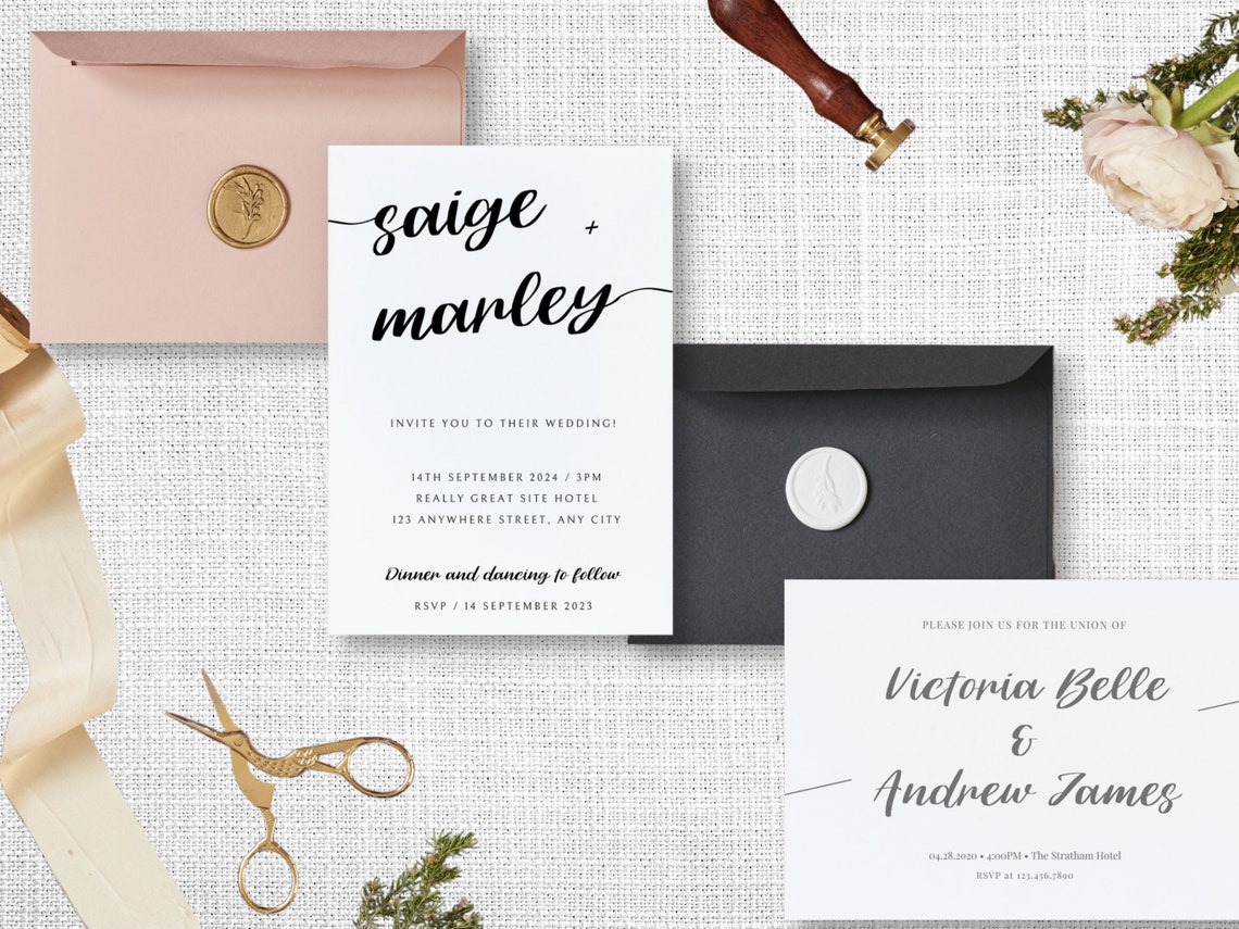 Modern Calligraphy Font Wedding Script Calligraphy Font Handwritten ...