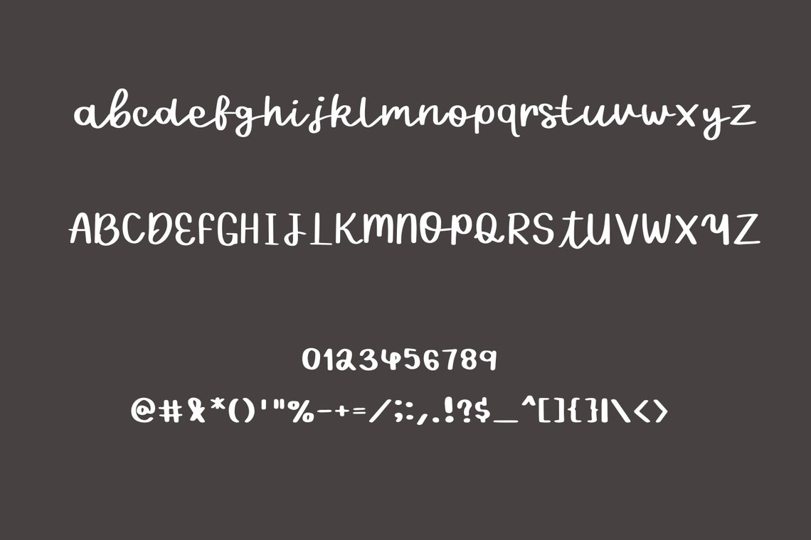 Summer Calligraphy Font Handwriting Font Handwritten Font - Etsy