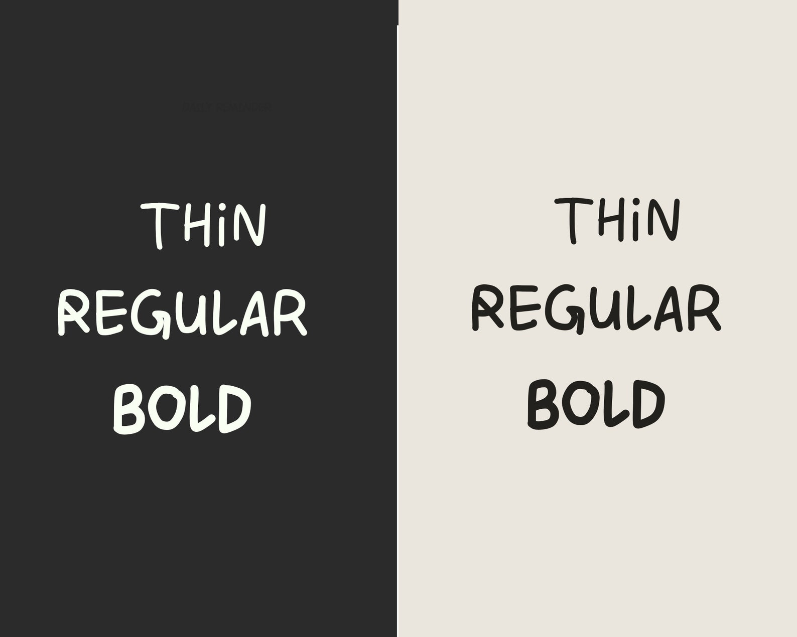 Natural Handwritten Neat Handwriting Font Monoline Lettering Font ...