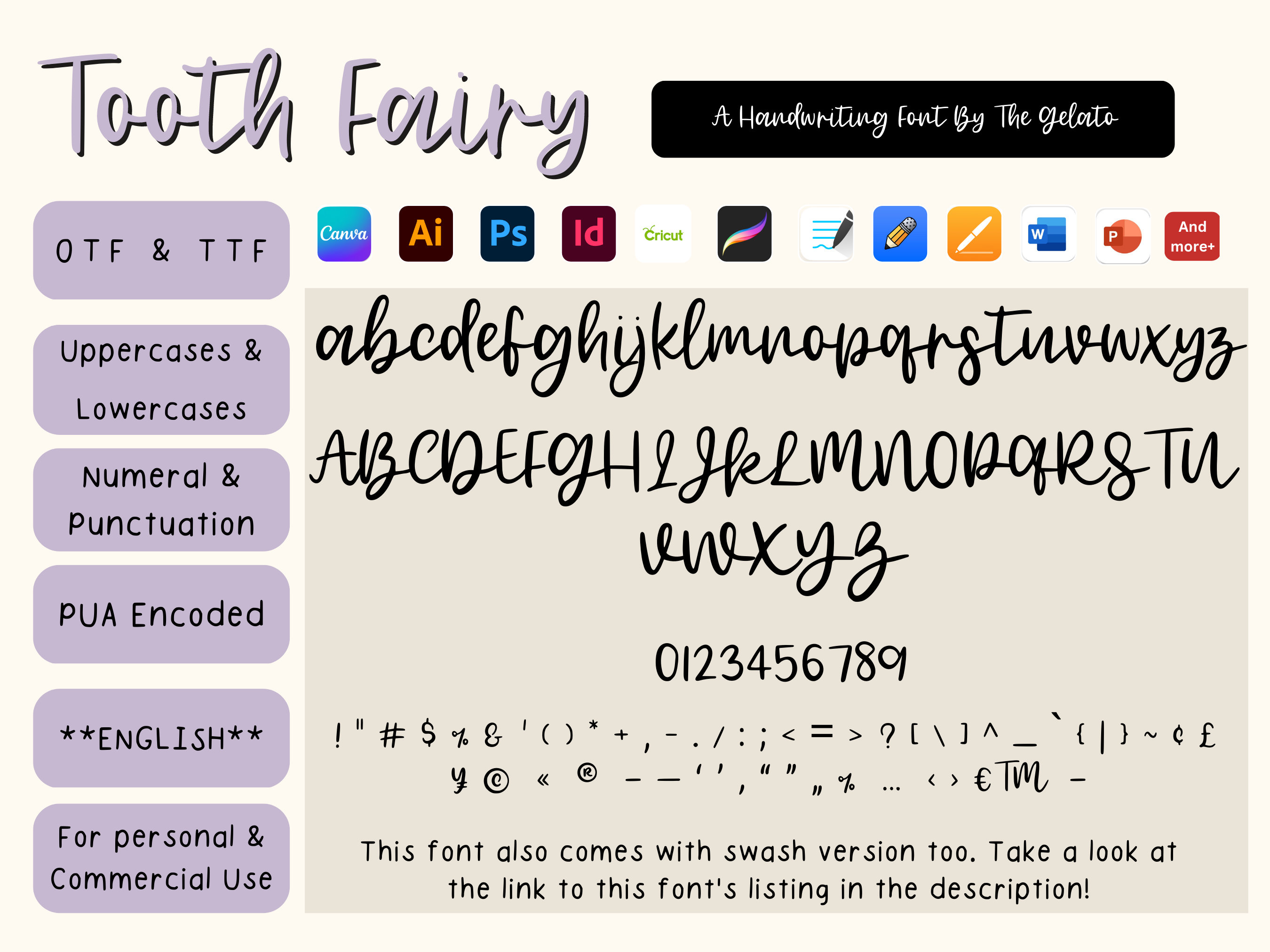 Handwritten Script Font Bundle Sweet Cursive Font Scrapbook Font Canva ...