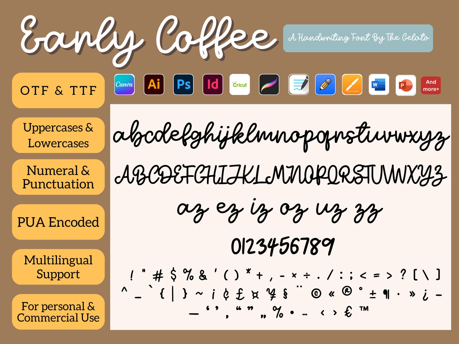 Monoline Handwriting Font Coffee Shop Font Cafe Sign Cafe Menu - Etsy