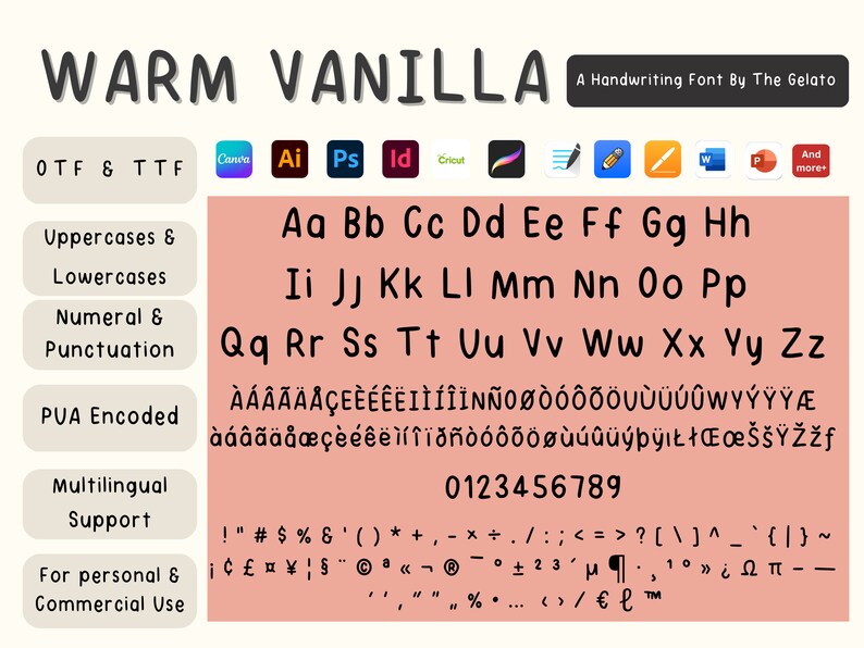 Monoline Branding Font Duo Script Font Pairing Handwriting Font Duo Cursive Font Bundle Canva ...