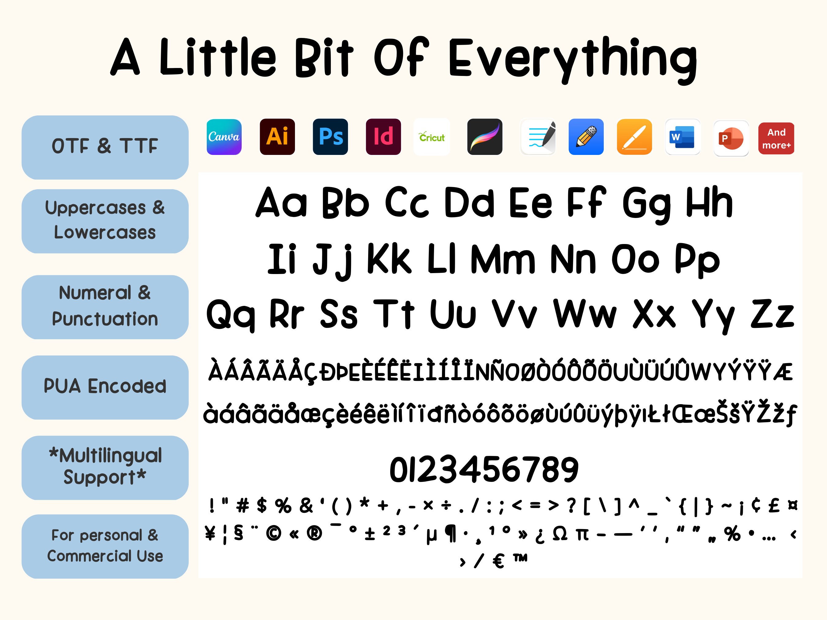 Bold Fluffy Font Goodnotes Font Digital Planner Font Neat Handwriting ...