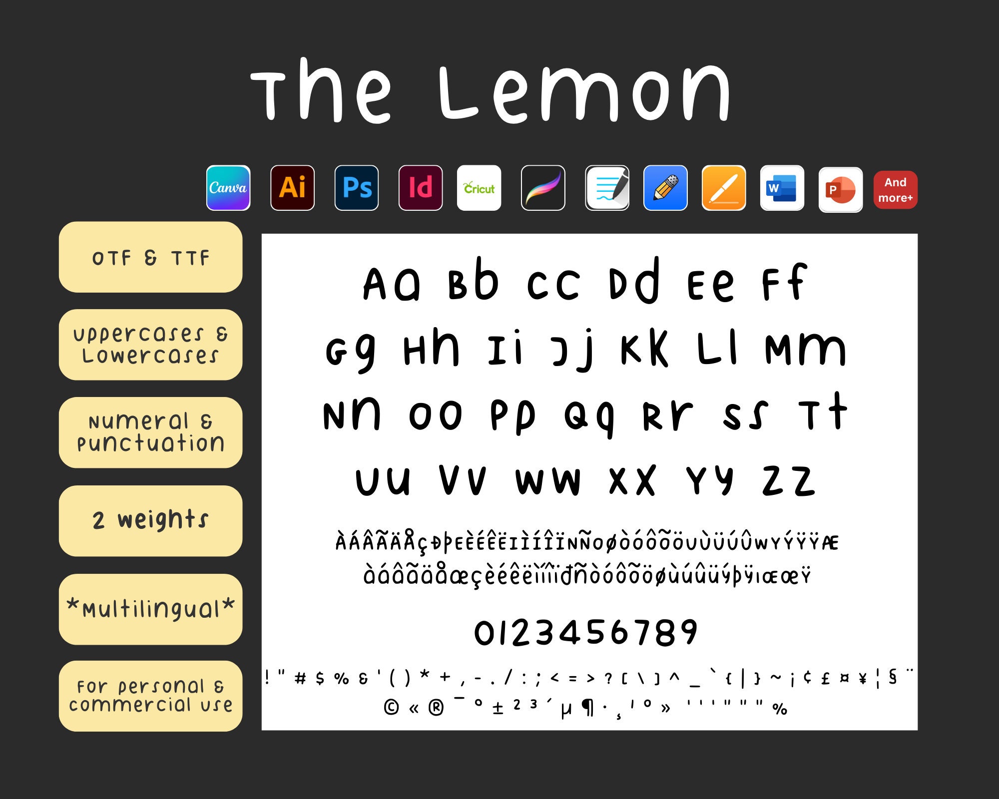 Realistic Handwritten Font Neat Handwriting Font for Digital Planner ...