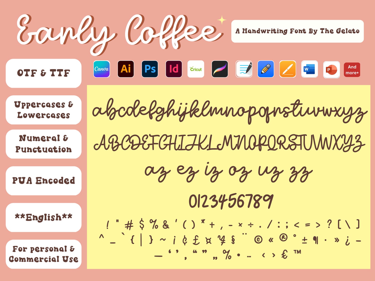 Groovy Font Pairing Retro Font Duo 80s Font Procreate Font Retro Canva ...