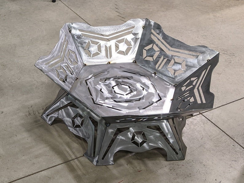 DIY Fire Pit // DIY Welding Kit // Hexagon Fire Pit Project - Etsy