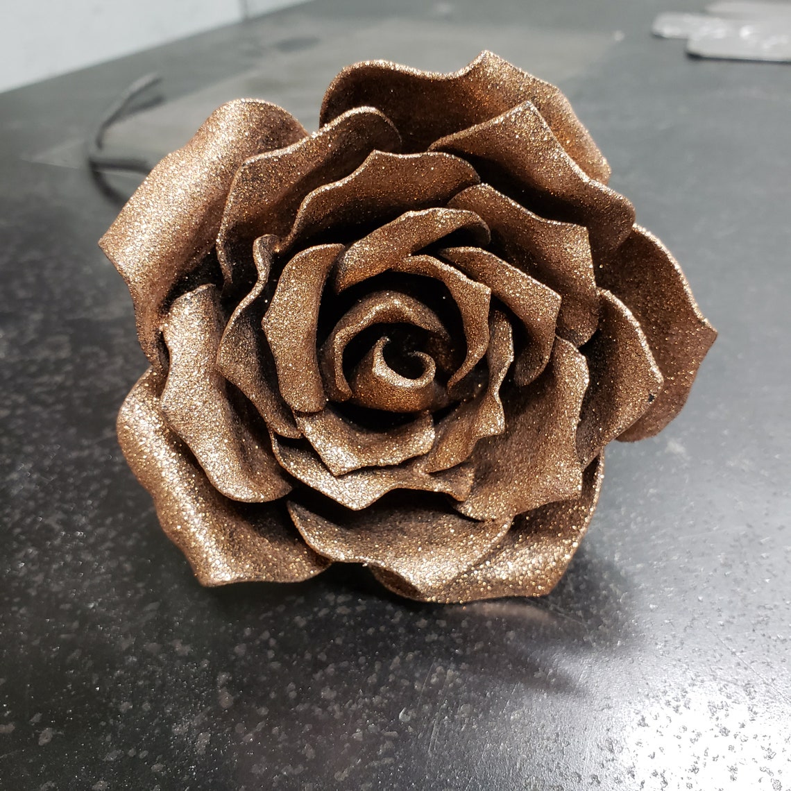 Metal Rose // DIY Metal Rose Kit // DIY Welding Kit // Stem - Etsy