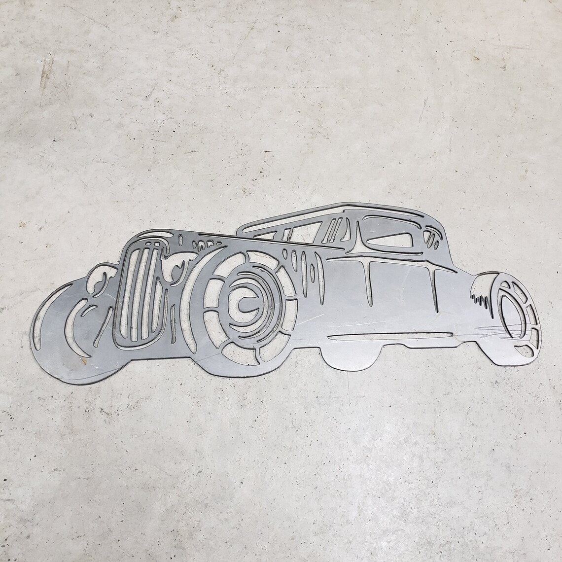 Rat Rod // Wall Art // Metal Sign Decor - Etsy