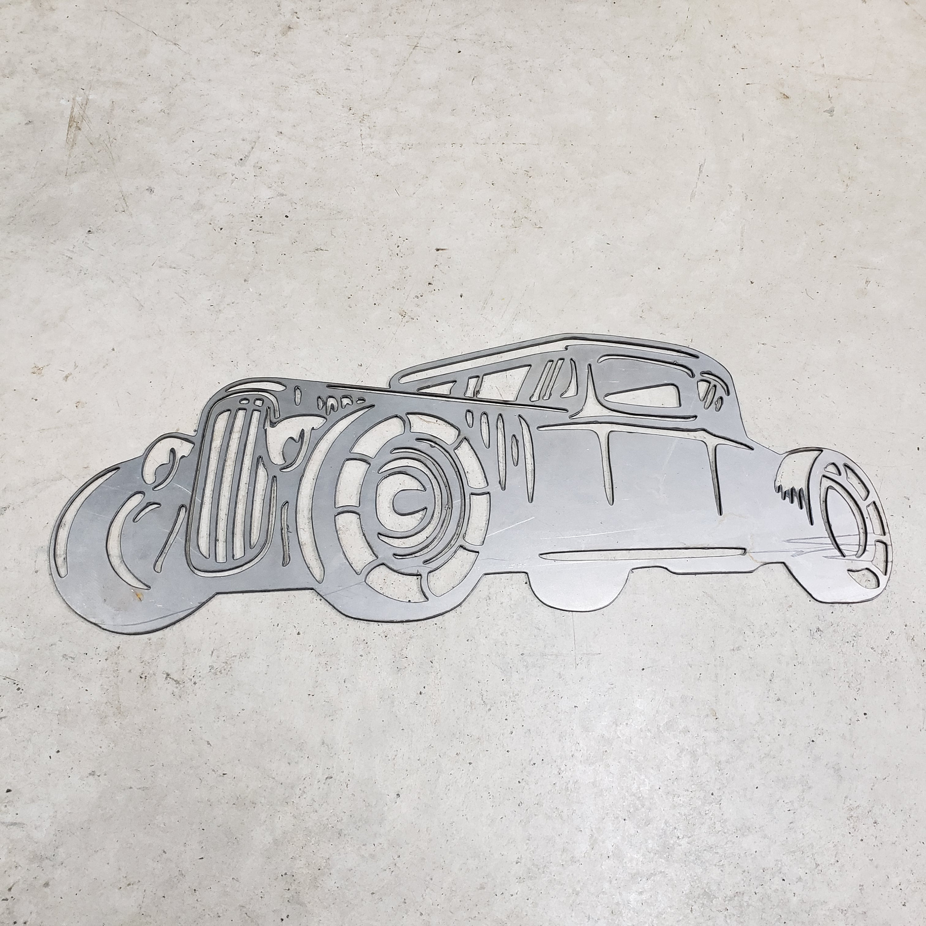 Rat Rod // Wall Art // Metal Sign Decor - Etsy