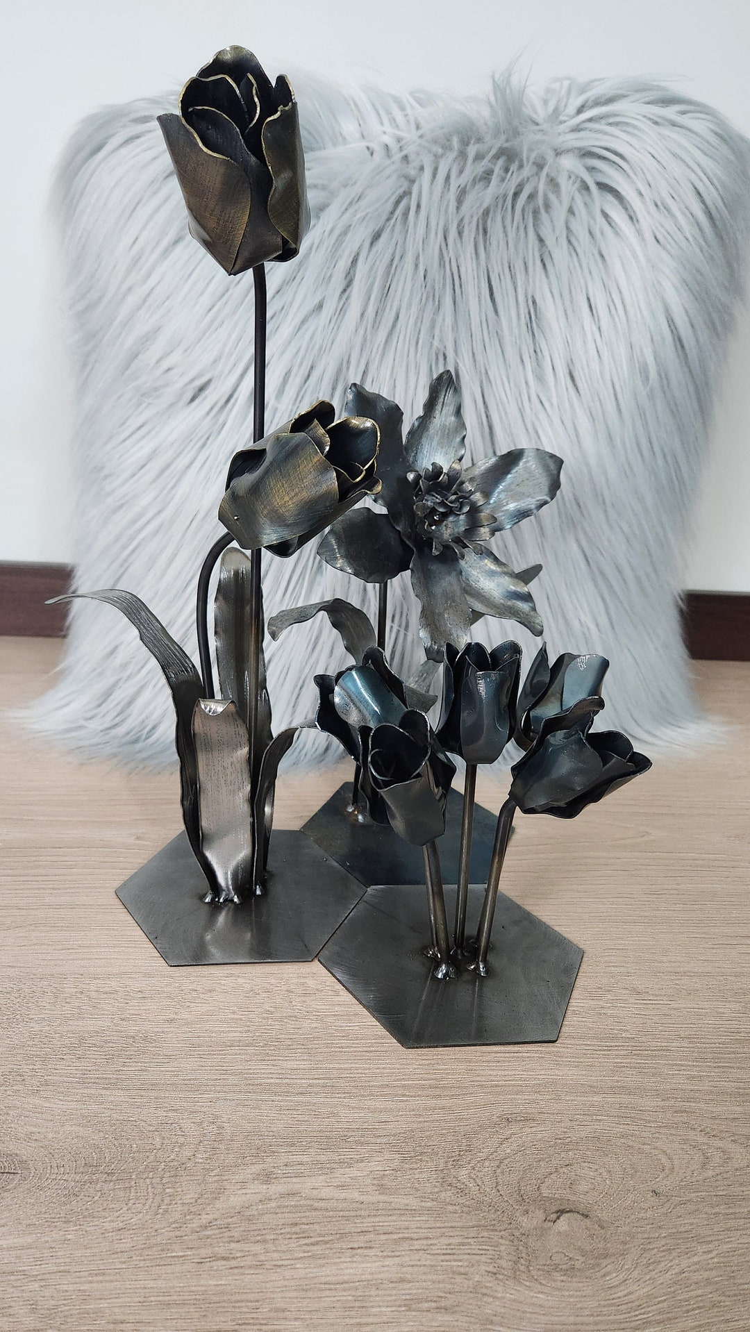 Metal Spring Flower Kit // DIY Metal Flowers // DIY Welding Kit ...