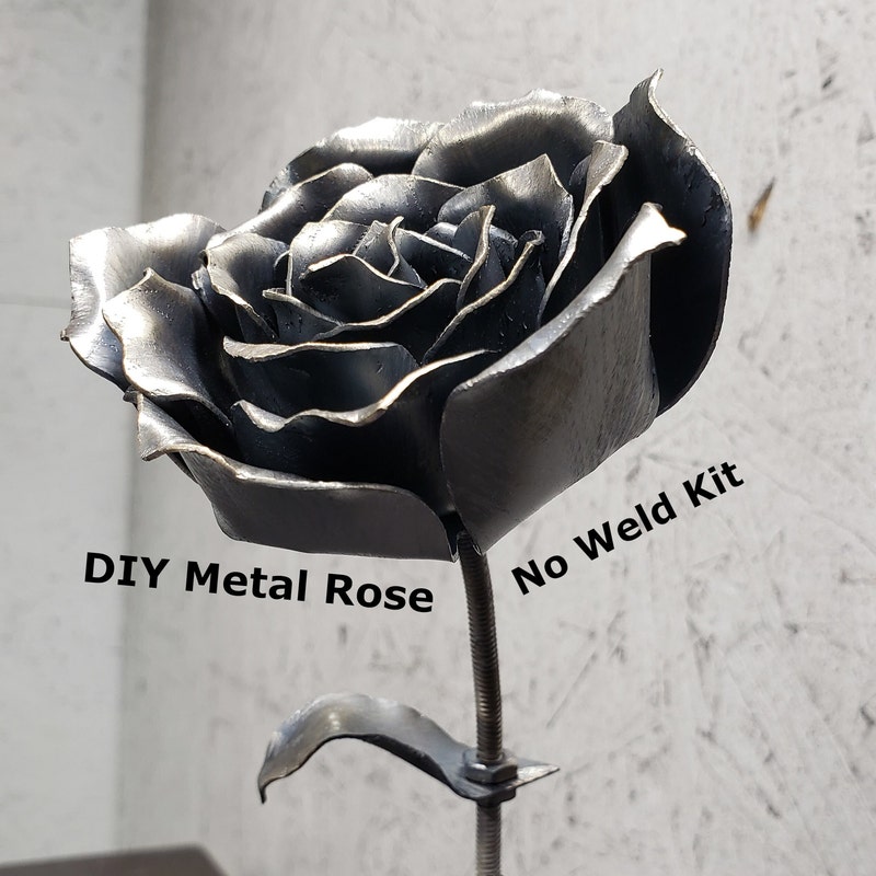 Metal Roses - Etsy
