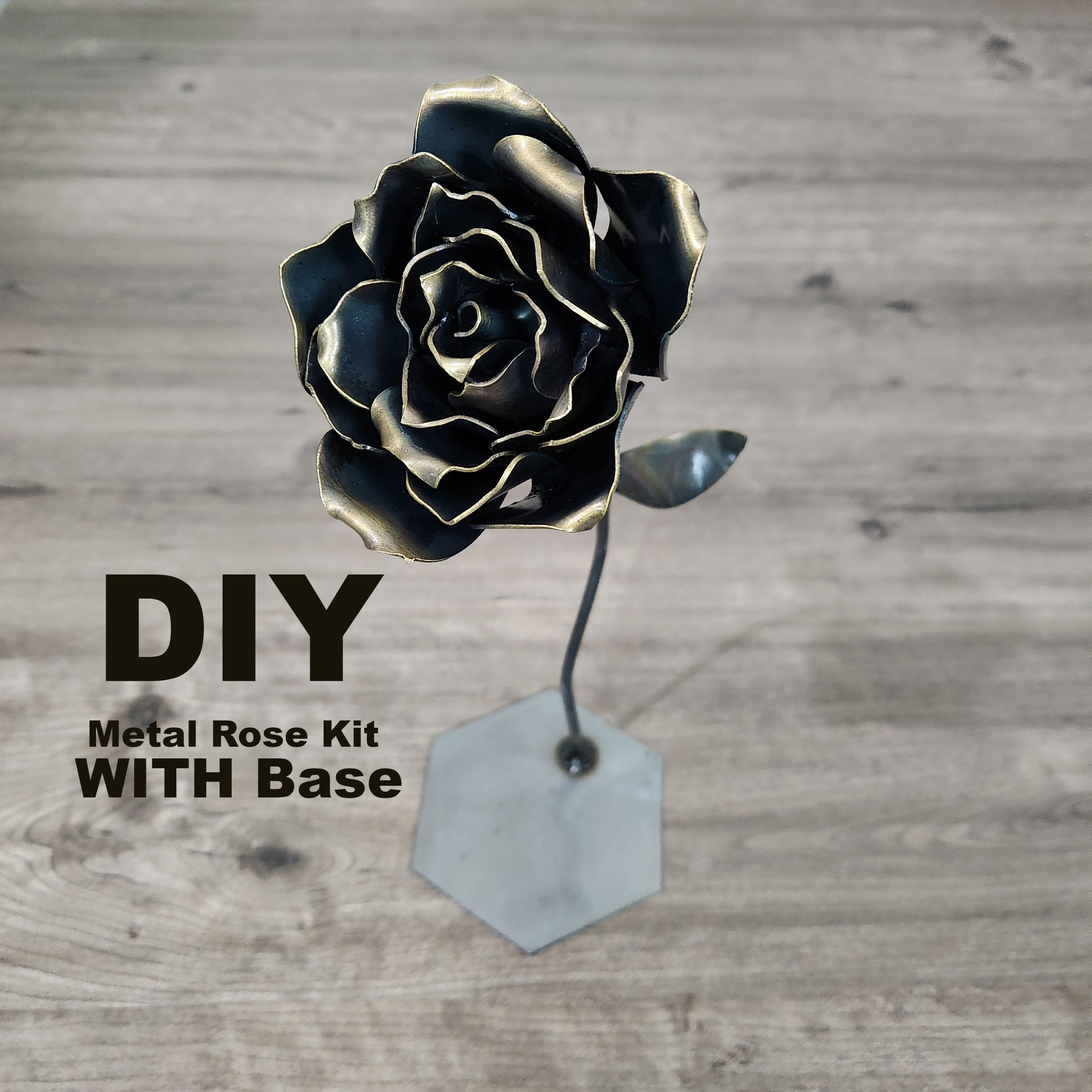 How To Make A Metal Rose Welding