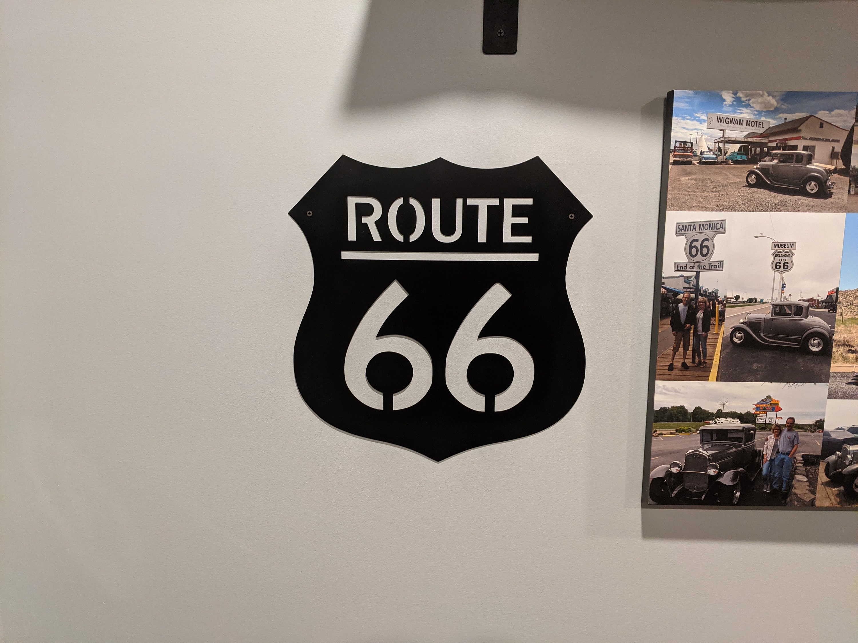 Route 66 // Wall Art // Metal Sign Decor | Etsy