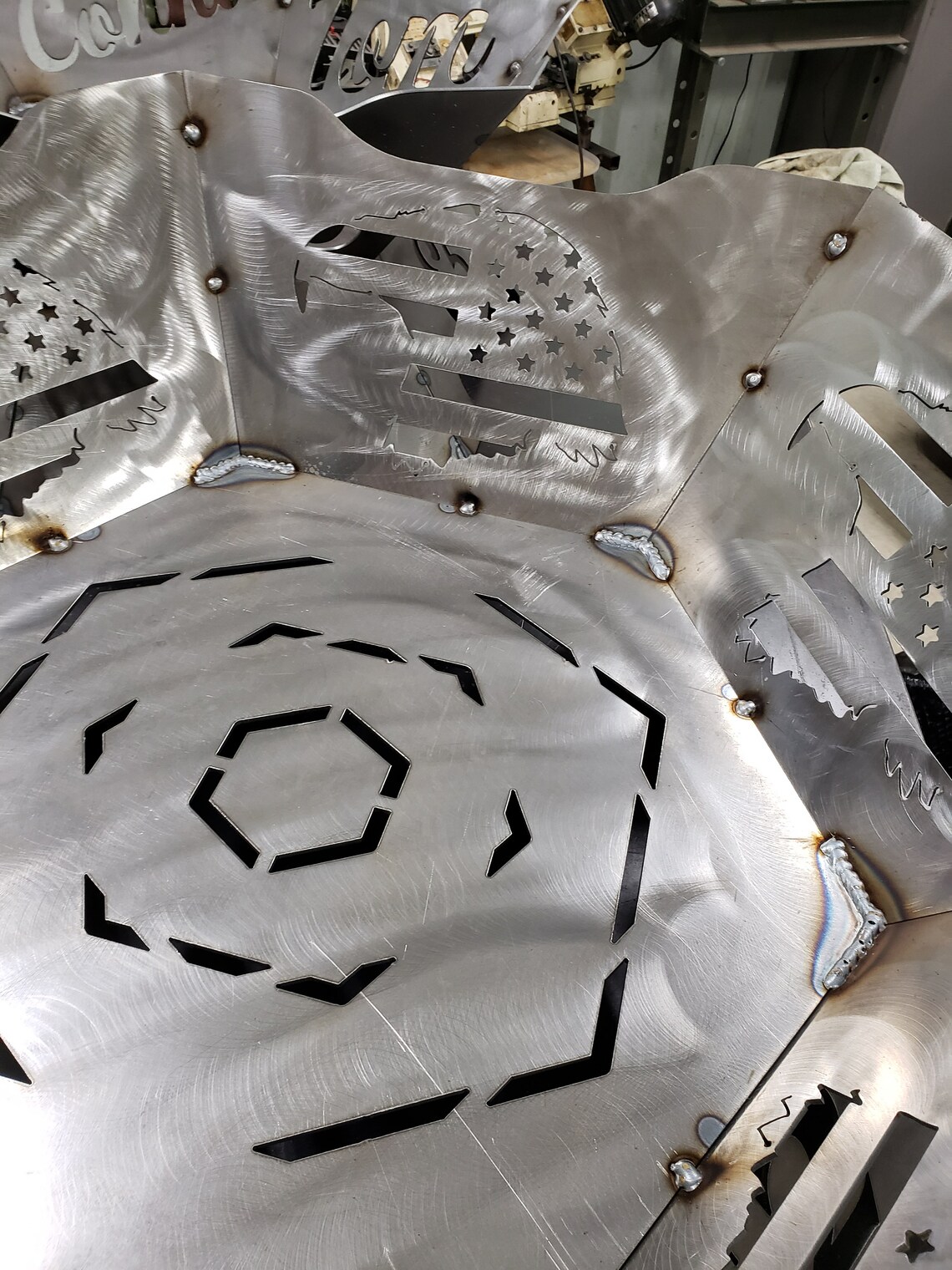 DIY Fire Pit // DIY Welding Kit // Hexagon Fire Pit Project - Etsy