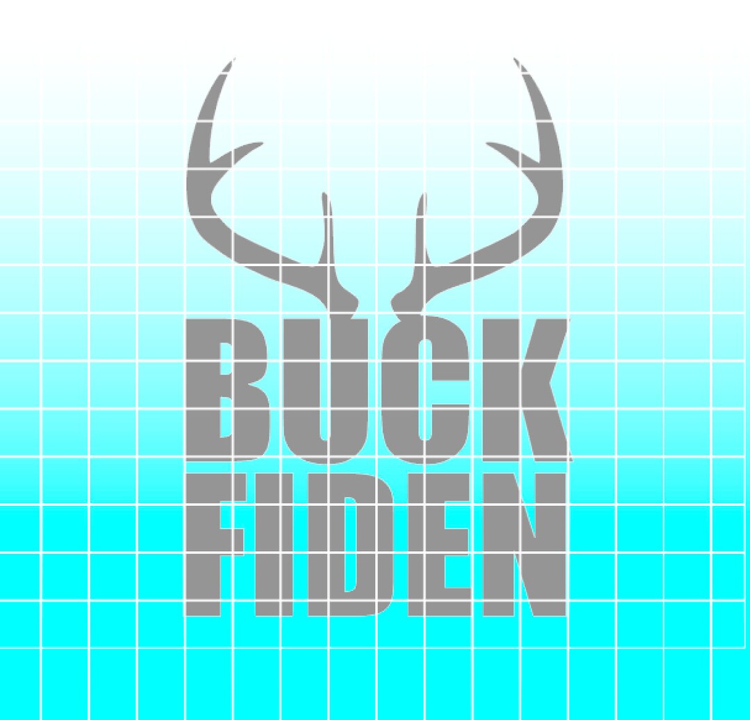 Buck Fiden Decal - Etsy