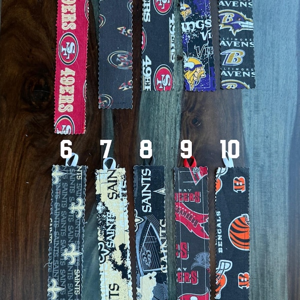 Sport Team Bookmarks - Etsy