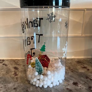Elf Travel Jar, Plastic Container for Safe Travels, Christmas, Elf ...
