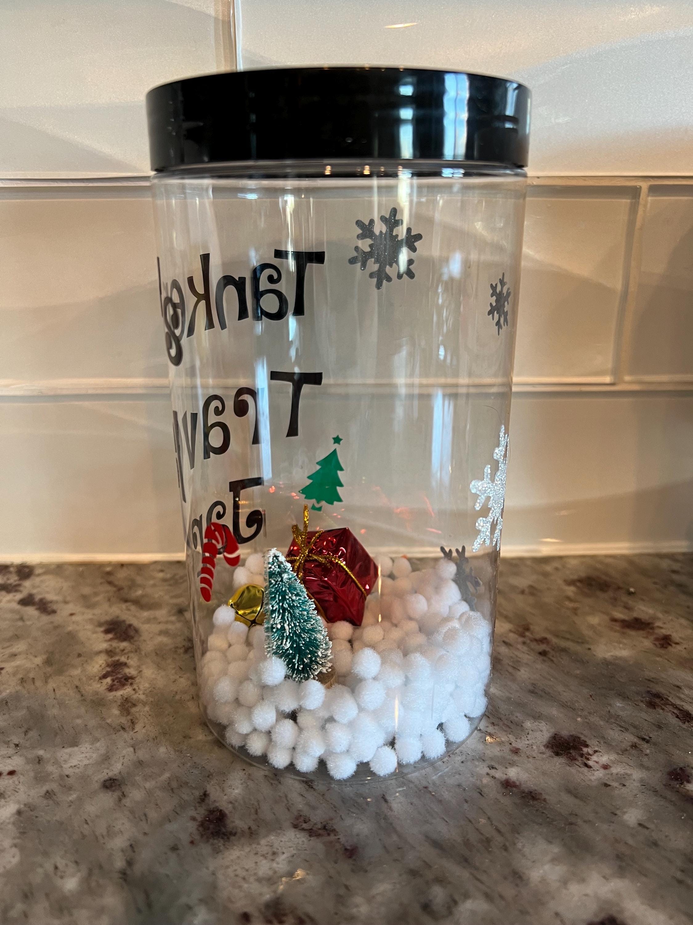 Elf Travel Jar, Plastic Container for Safe Travels, Christmas, Elf ...