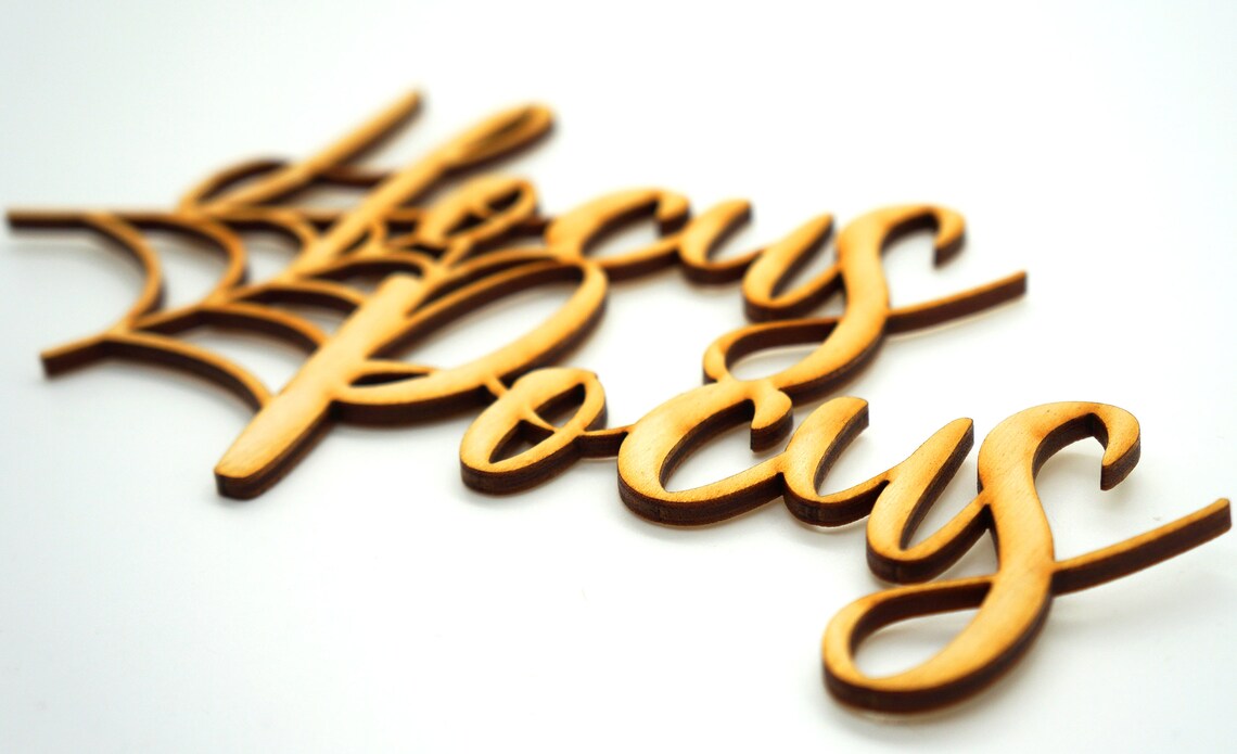Hocus Pocus Sign, Halloween Hanging Decoration - Laser Cut Wood Sign ...