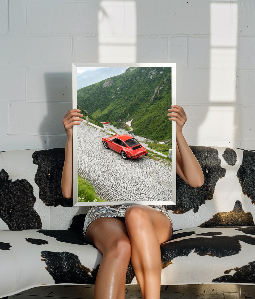 Porsche 911 3.0 SC on Tremola Pass Car Poster HD by Photographer Mrylt ...