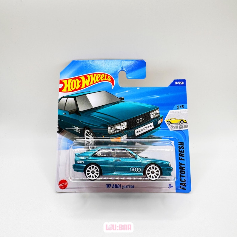 2025 Hot Wheels '87 Audi Quattro FACTORY FRESH HYW72 - Etsy