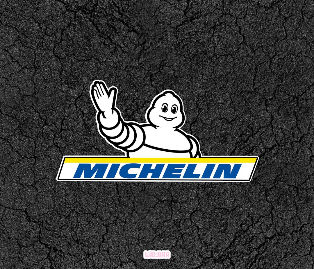 Michelin Logo Sticker - Car Automotive Laptop Sticker - Etsy