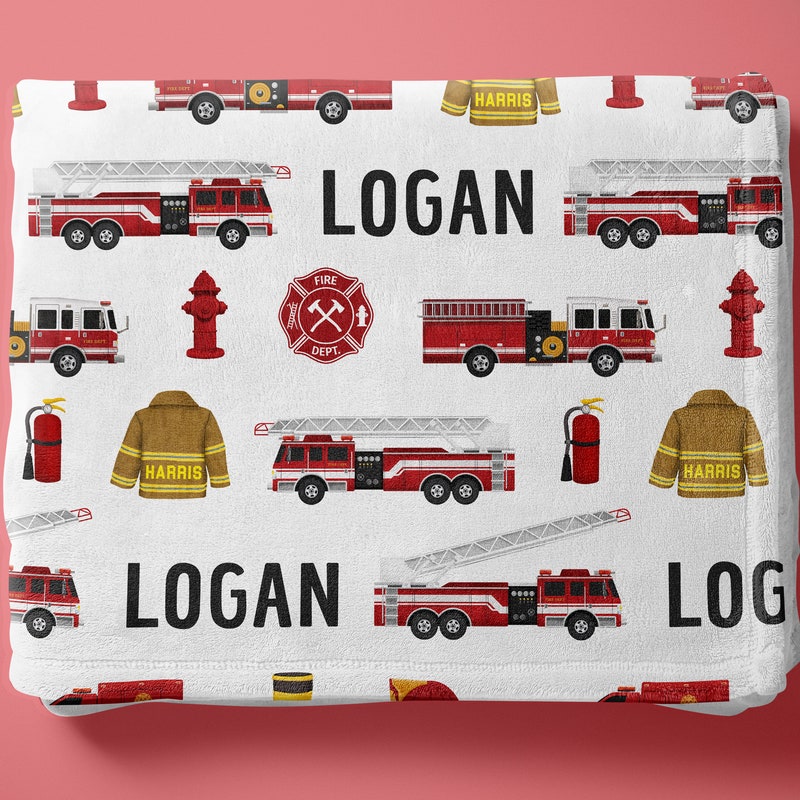 Fireman Blanket - Etsy