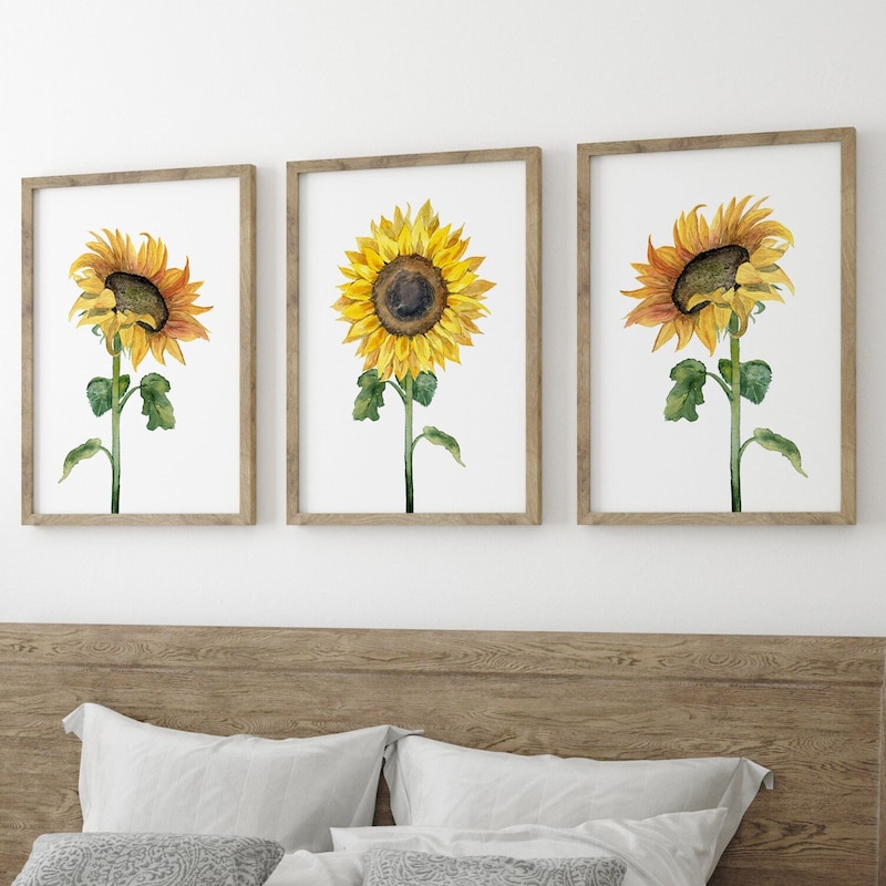 Sunflower Home Decor - Etsy