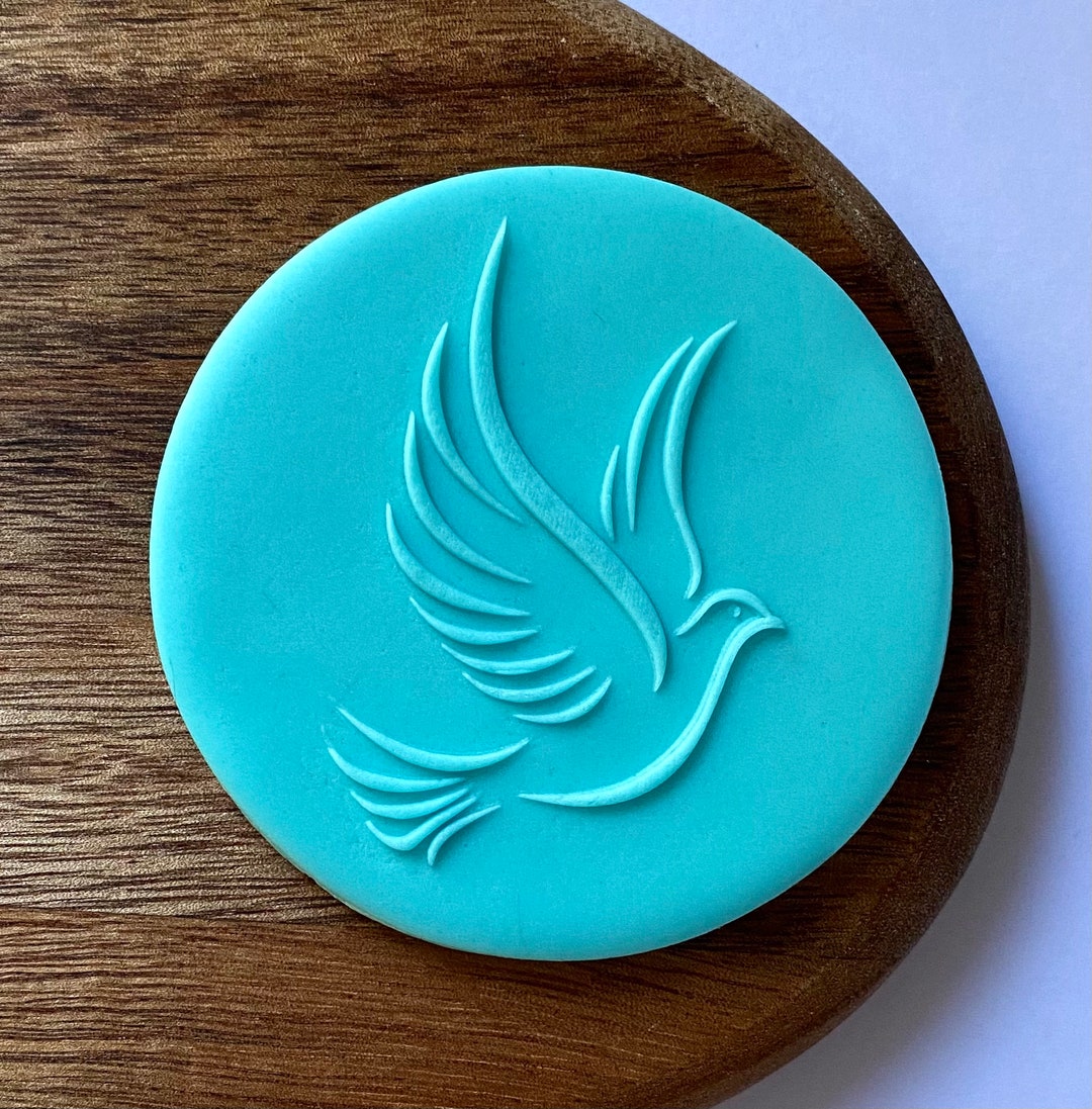 Dove Cookie Stamp. Dove Fondant Debosser. Icing Cupcake Decorating - Etsy